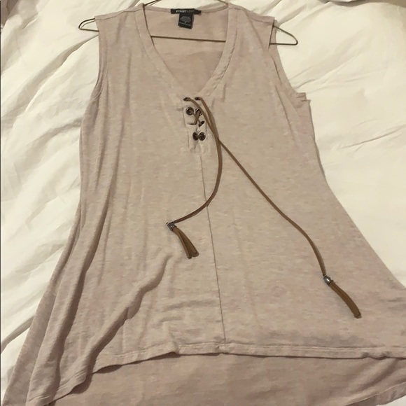 Robert Louis | Tops | Robert Louis Light Brown Sleeveless Tunic | Poshmark